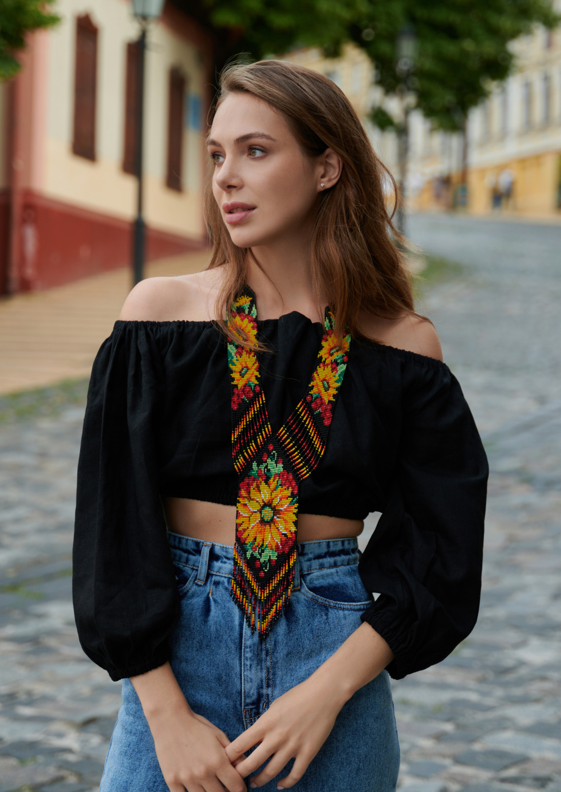 Gerdan jewelry-Sunflower buy in the online-store Cabanchi.com, price Kyiv